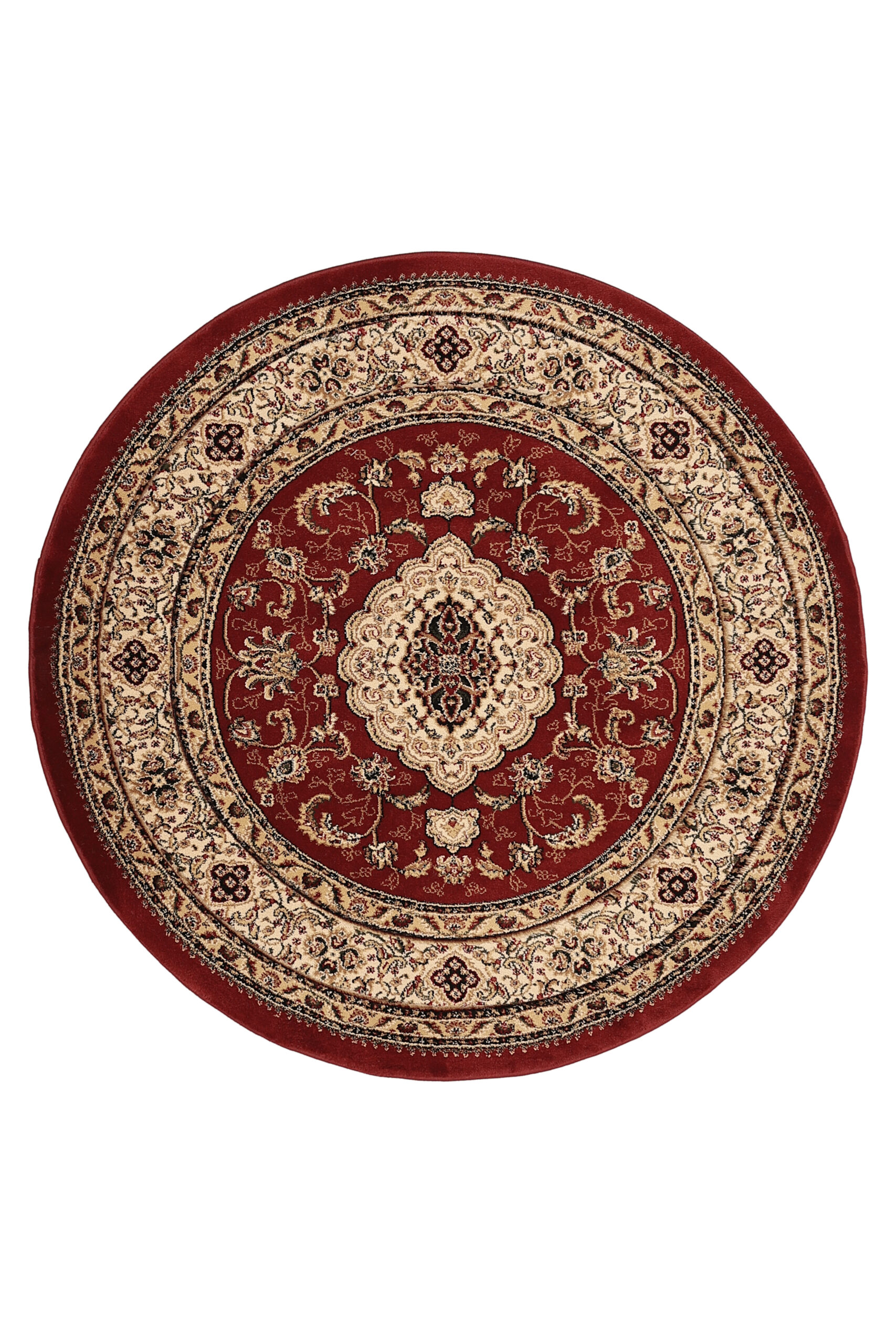 Victoria Traditional Red (Circle) Rug – Atkinsons Independent ...
