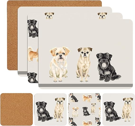 Playful Pets Set/4 Placemats – Dogs – Atkinsons Independent Department ...